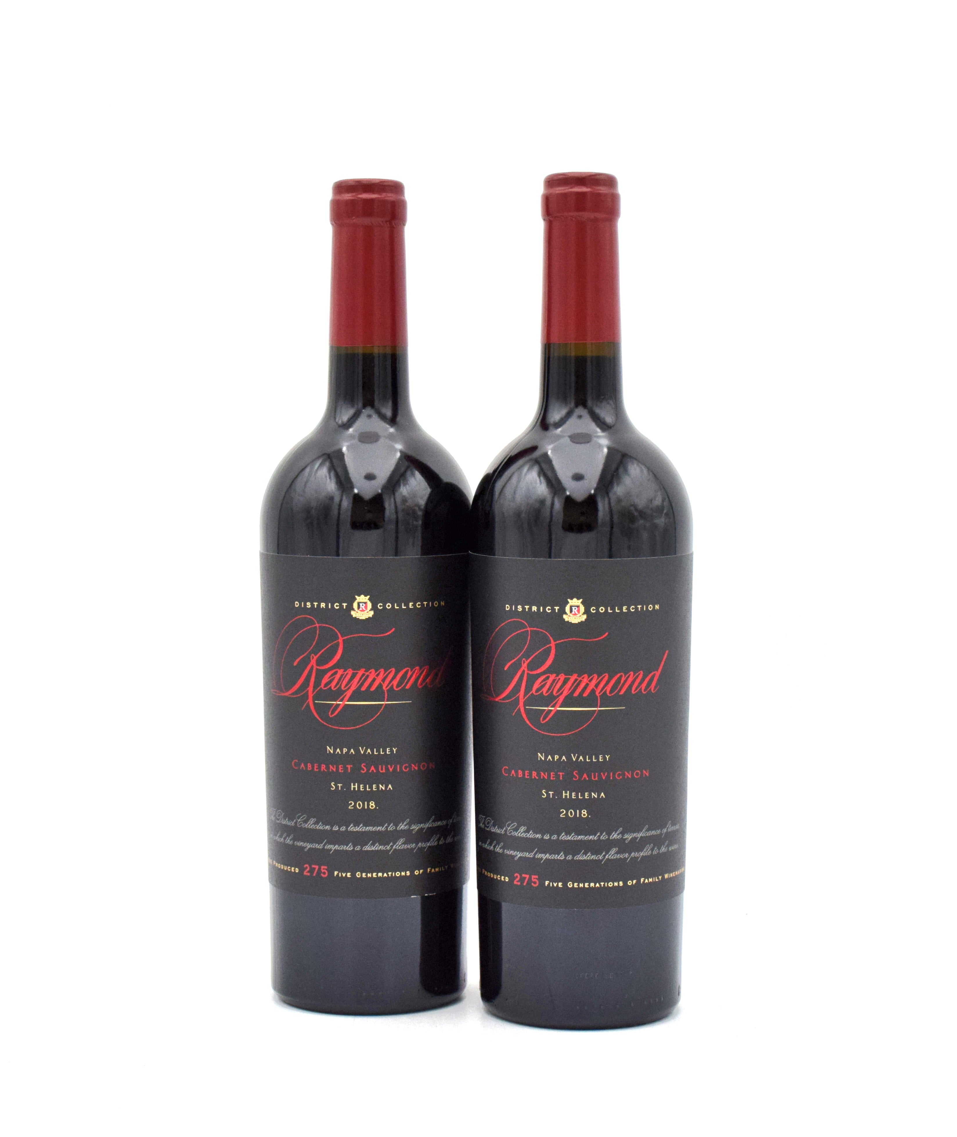 2018 Raymond Vineyard & Cellar District Collection Rutherford Cabernet ...