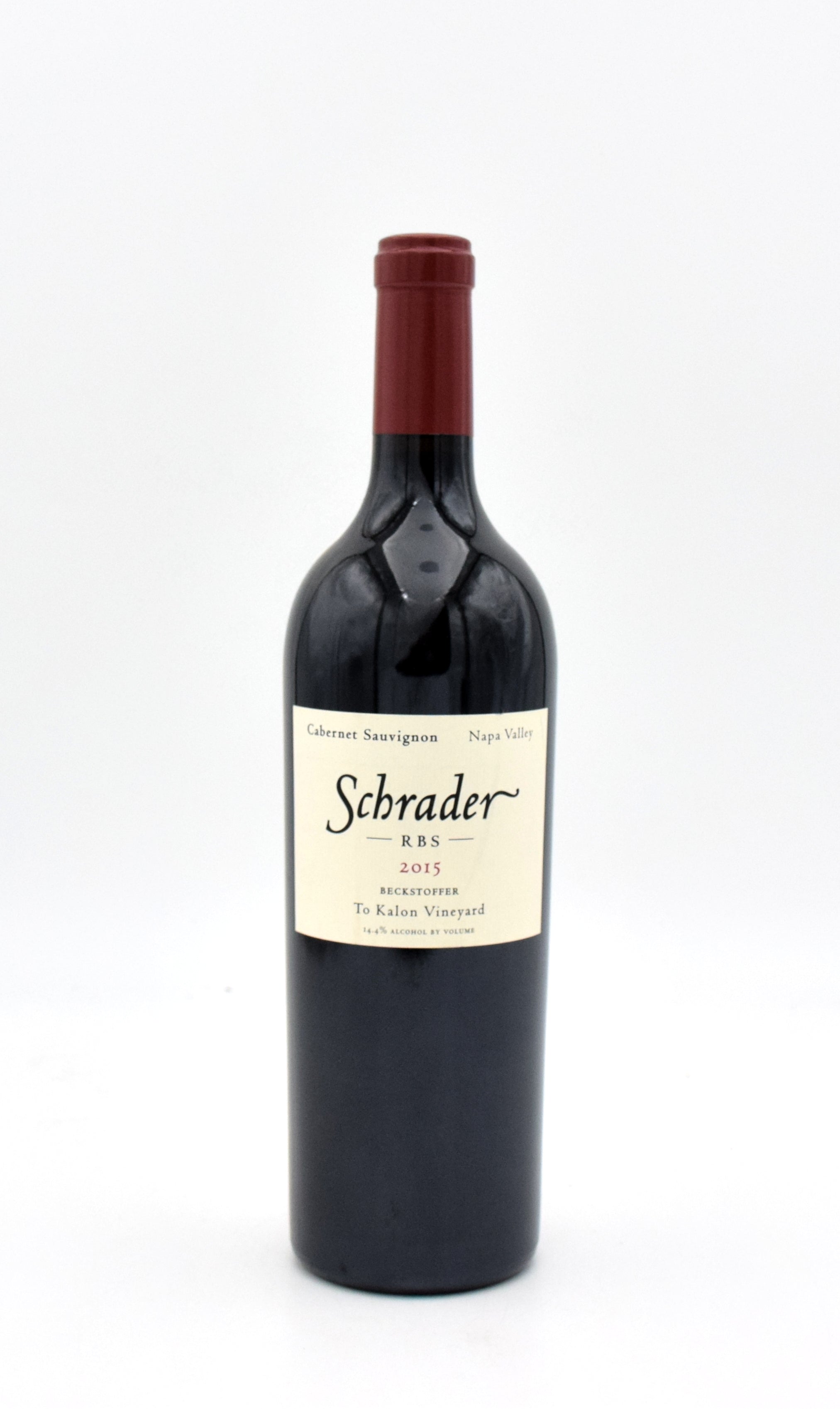 2015 Schrader Cellars RBS Beckstoffer To Kalon Cabernet Sauvignon ...
