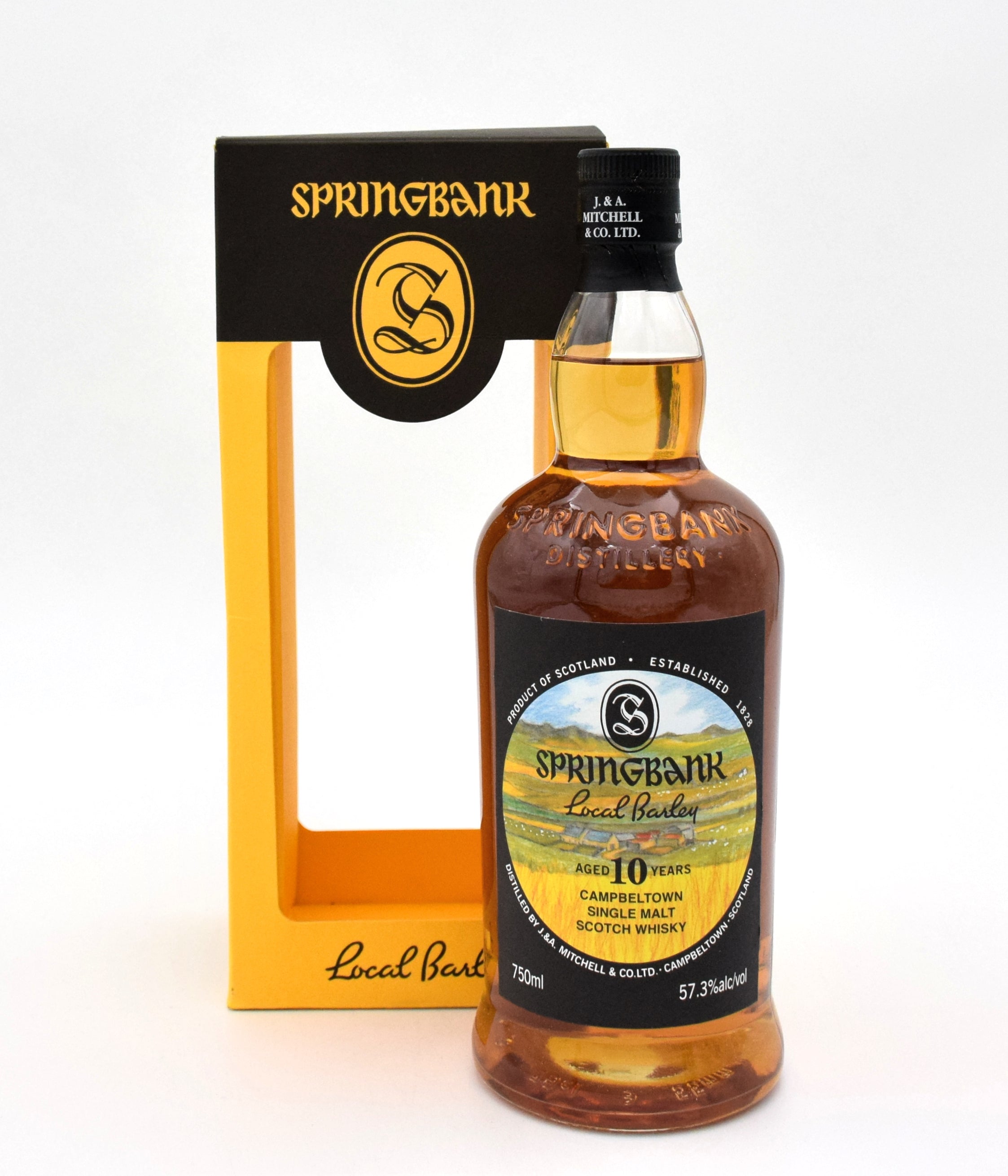 Springbank 10 Year Old Local Barley Scotch Whisky (2017 Vintage ...