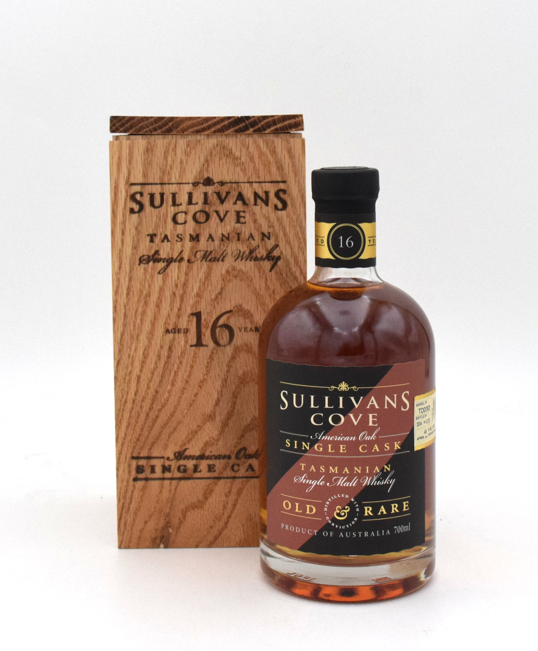Sullivan's Cove 'American Oak' 16 Year Scotch Whisky – FineLiquors