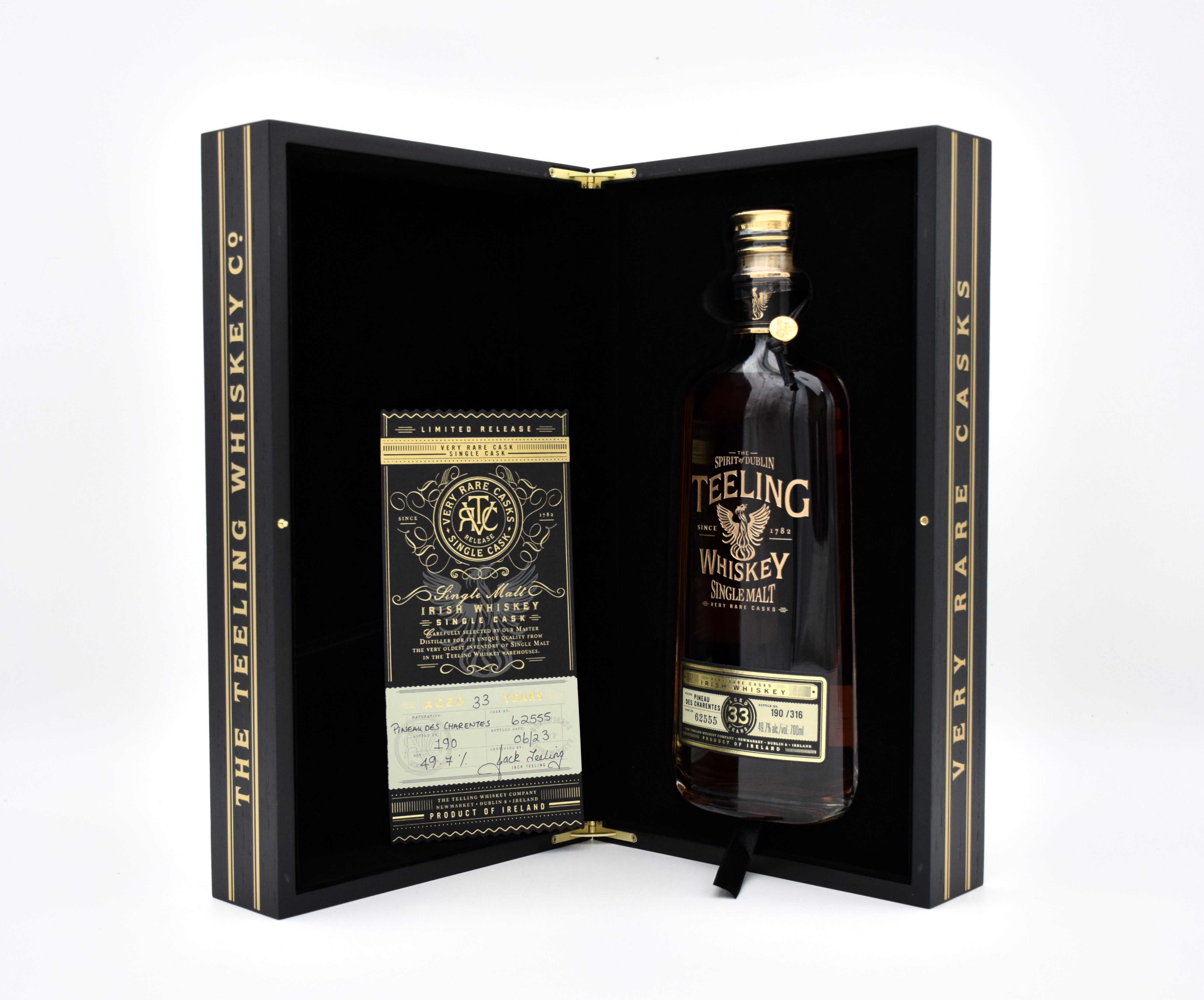 The Teeling Whiskey Co. Vintage Reserve Collection 33 Year Old Single ...