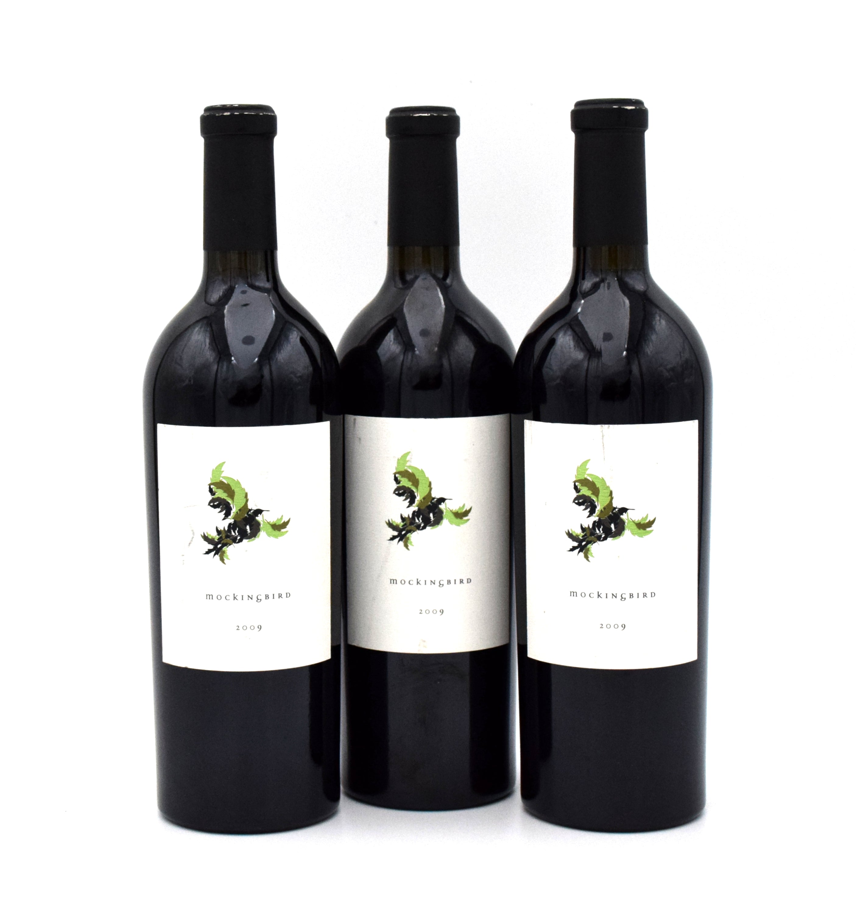 2009 Tuck Beckstoffer Mockingbird Green (slightly stained Labels ...