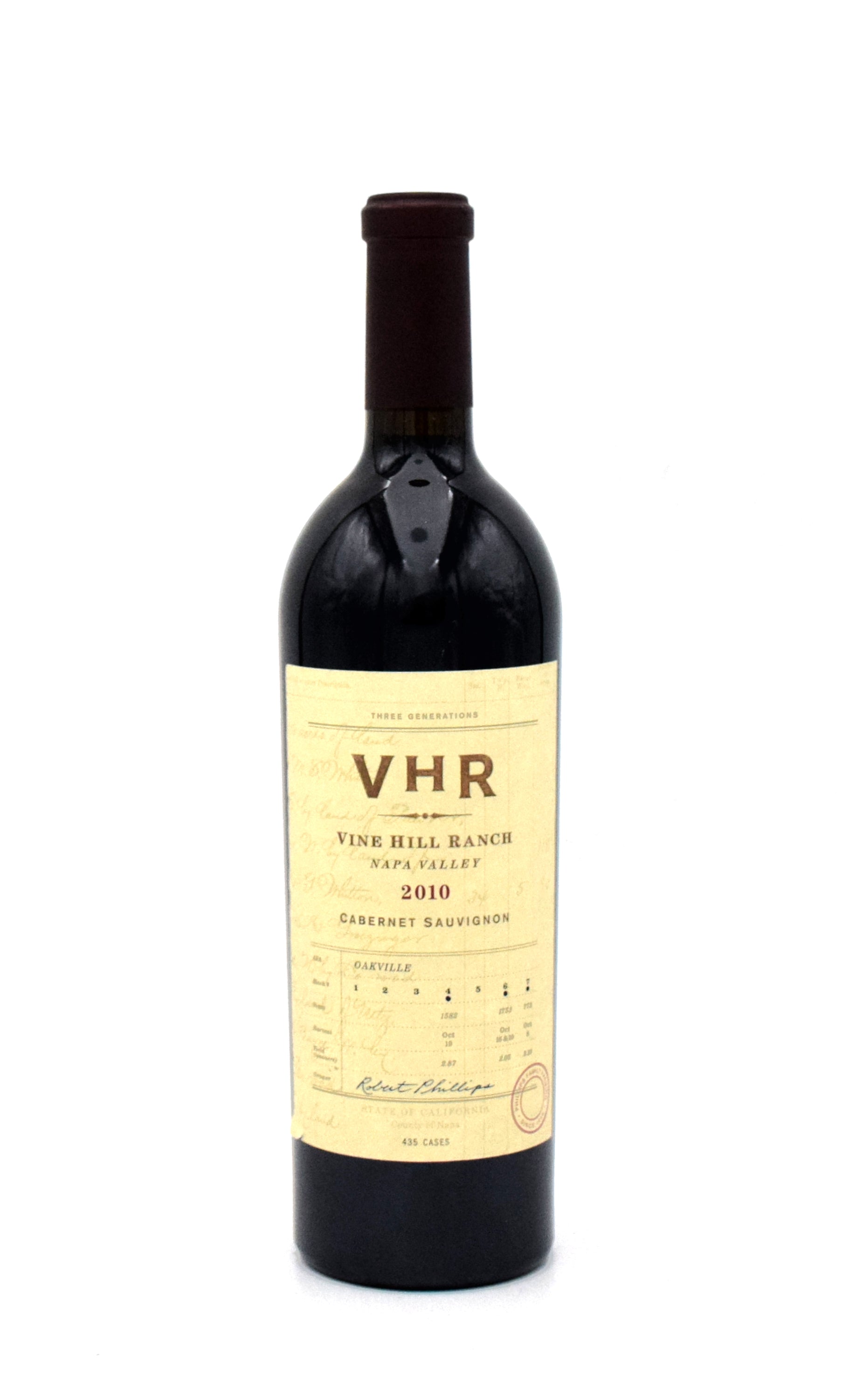 2010 Vine Hill Ranch 'VHR' Cabernet Sauvignon – FineLiquors