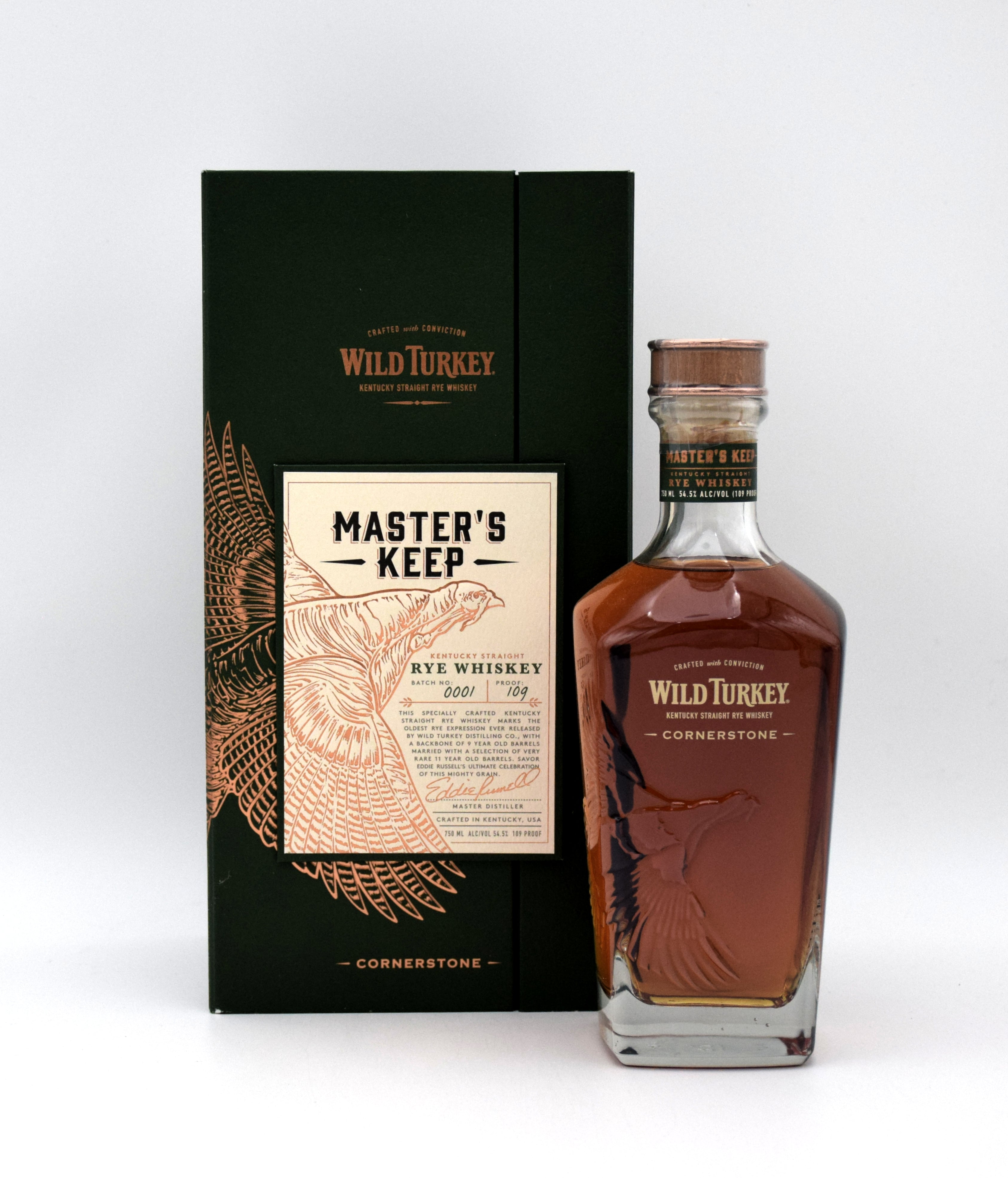 Wild Turkey 'Master's Keep' Cornerstone Straight Rye (Batch 1 ...