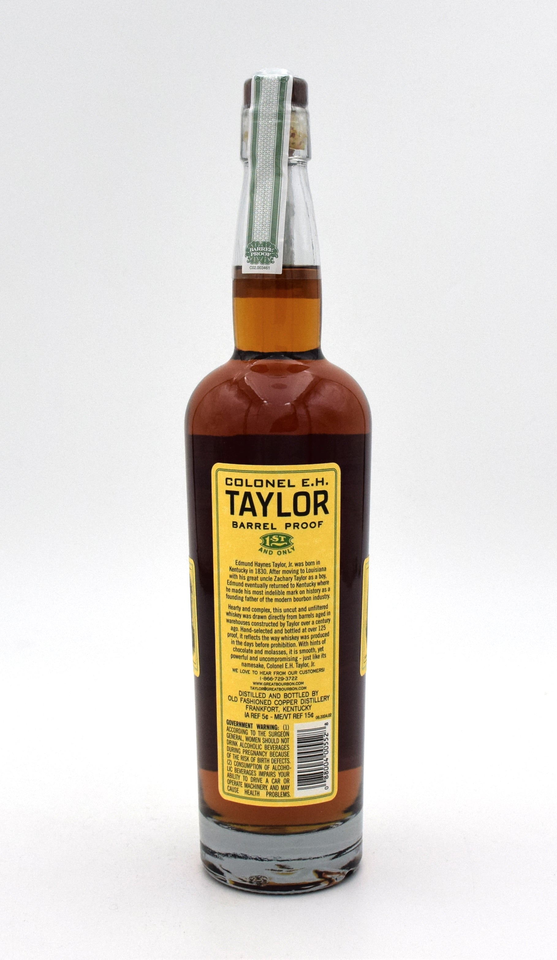 Colonel E.H. Taylor Barrel Proof Bourbon - 129 Proof (Batch 11) (No Tu ...