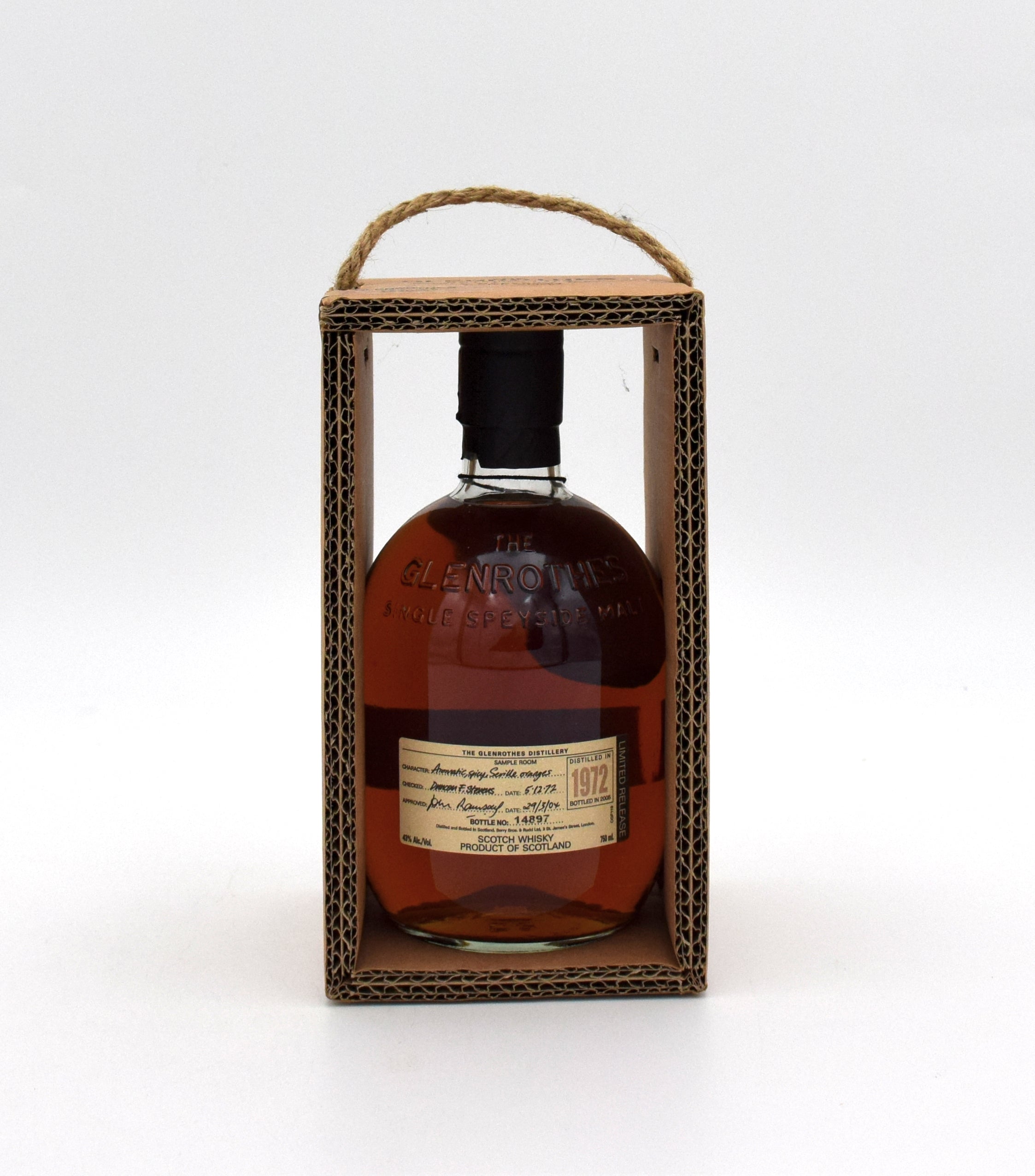 Glenrothes Limited Release Scotch Whisky (1972 Vintage) – FineLiquors