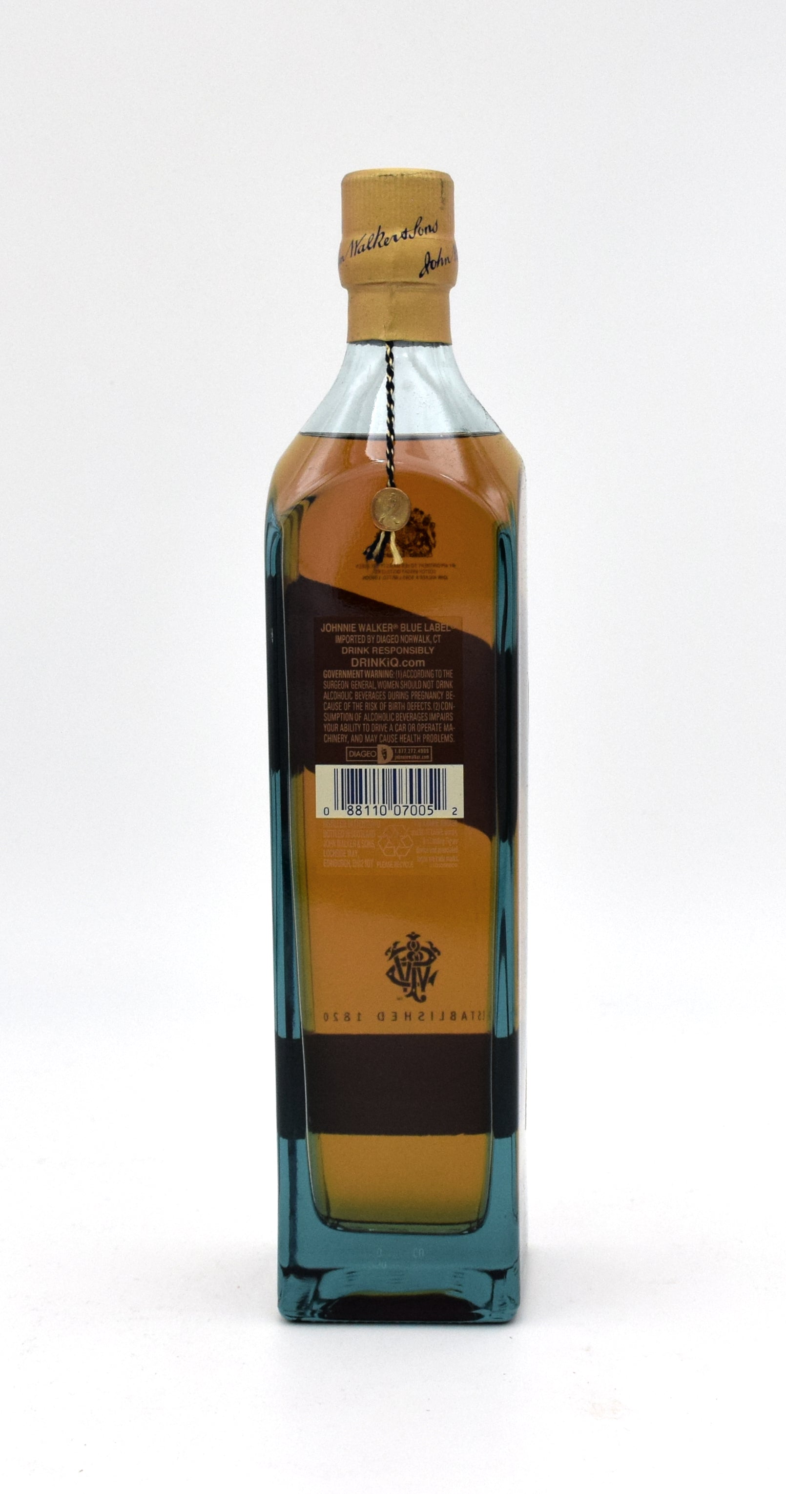 Johnnie Walker Blue Label Scotch Whisky (No Box) – FineLiquors
