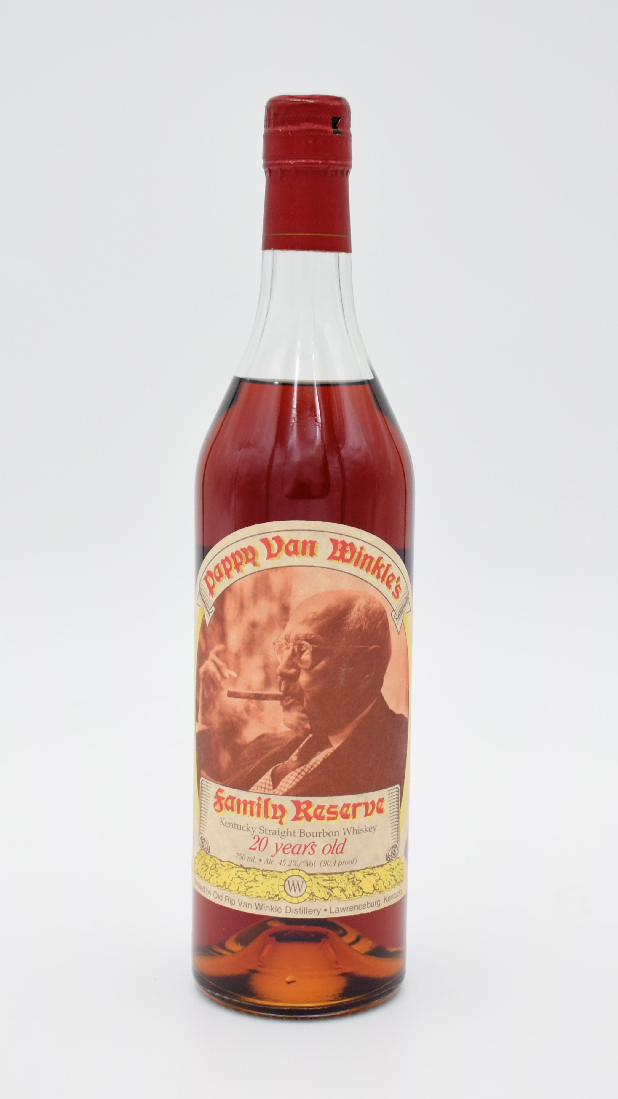 Pappy Van Winkle 20 Year Bourbon (Lawrenceburg Clear Glass) – FineLiquors